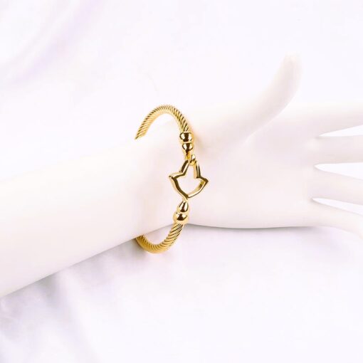 Elegant Ivy Cable Bracelet - Gold - Can You See Me Eyewear